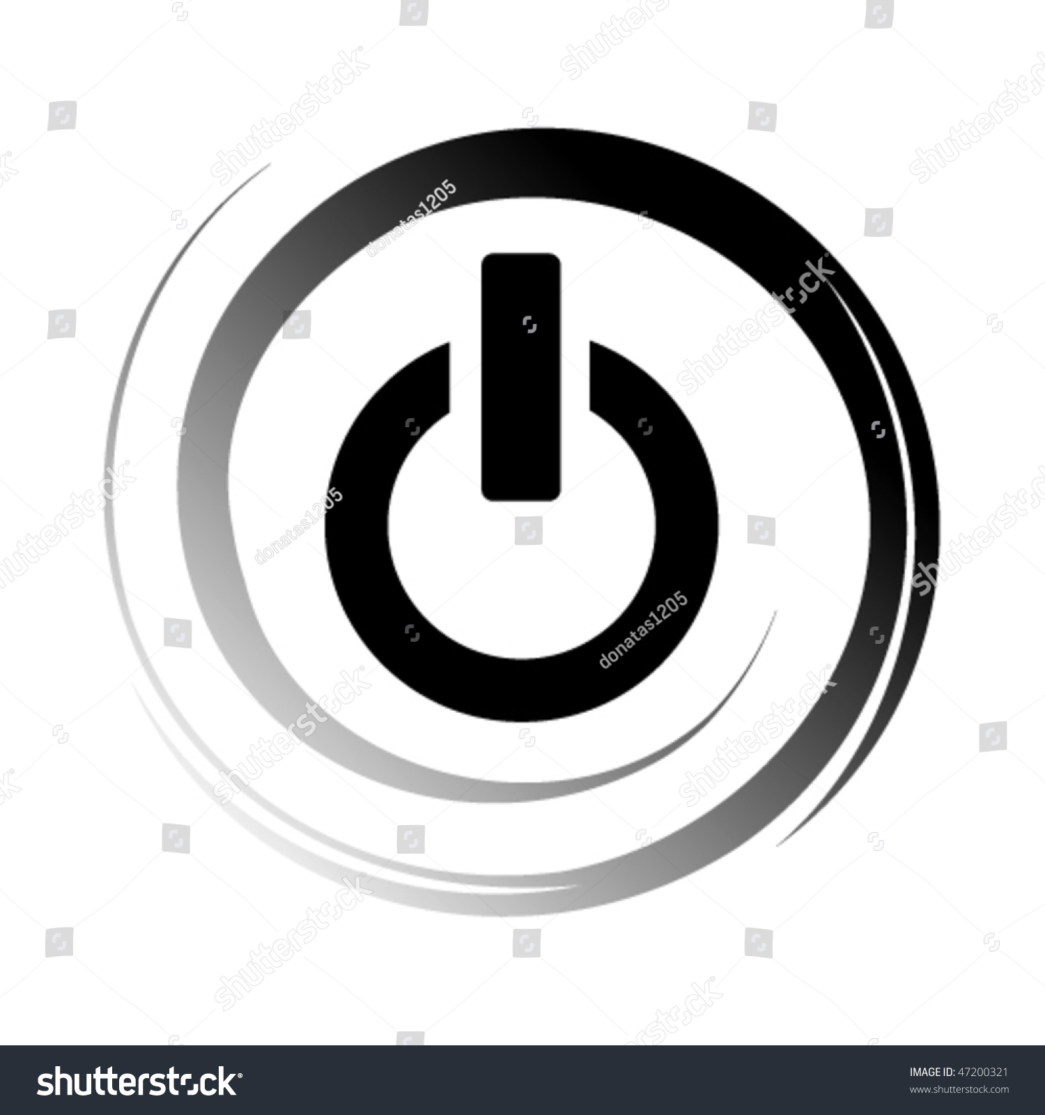 Onoff Iconvector Stock Vector (Royalty Free) 47200321 | Shutterstock