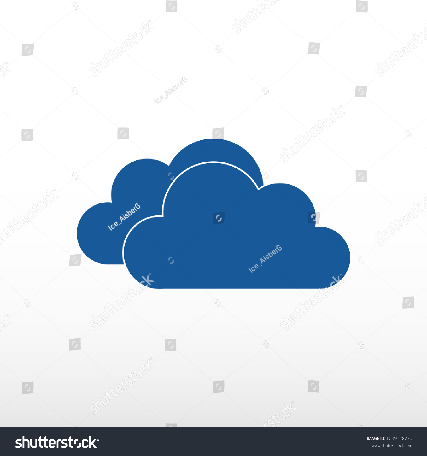 One Drive Cloud Storage Over Internet Stock Vector (Royalty Free ...