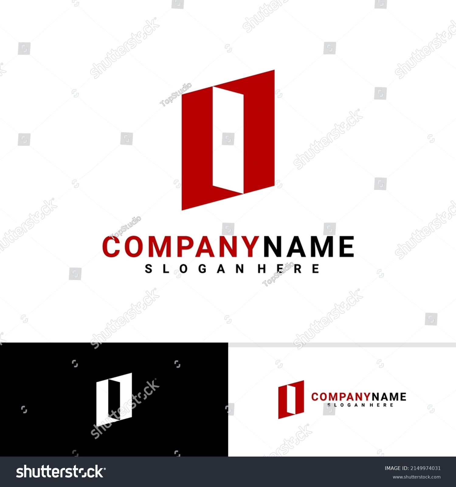 One Logo Vector Template Creative O Stock Vector (Royalty Free ...