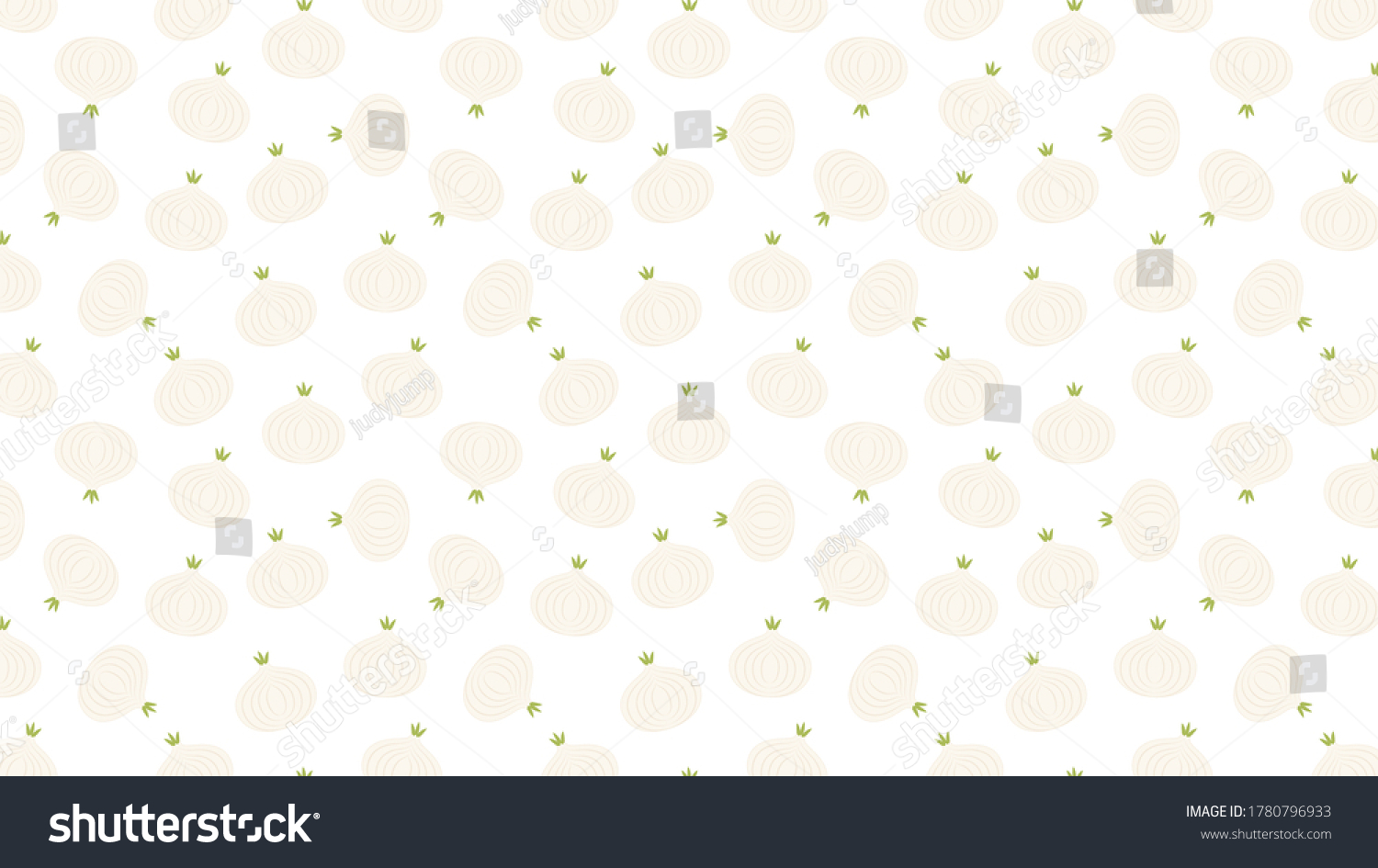 Onion Pattern Wallpaper Onion On White Stock Vector (Royalty Free ...