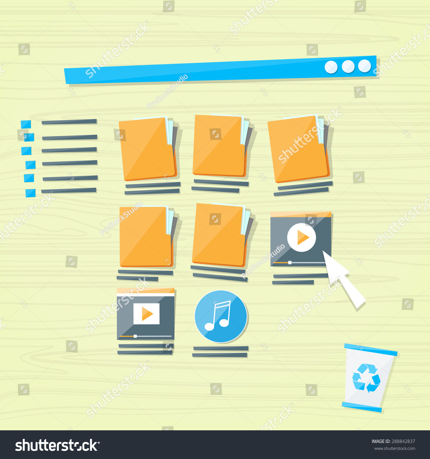 Online Folders Cloud Internet Data File: เวกเตอร์สต็อก (ปลอดค่า ...