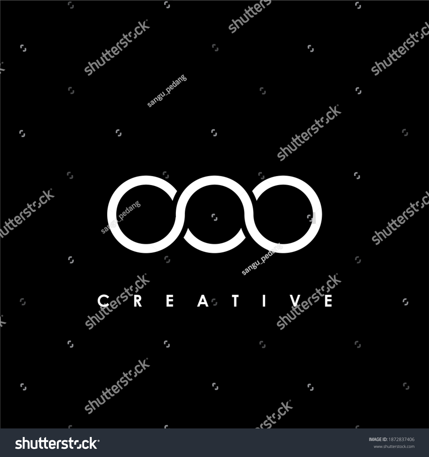 Ooo Letter Initial Logo Design Template Stock Vector (Royalty Free ...