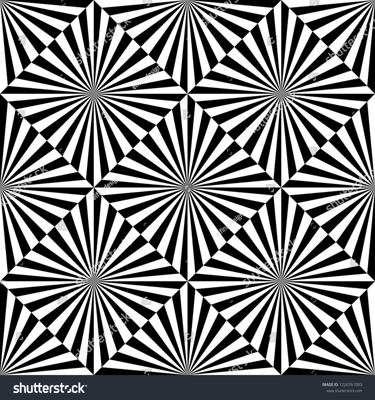 Op Art Geometric Pattern: vector de stock (libre de regalías ...