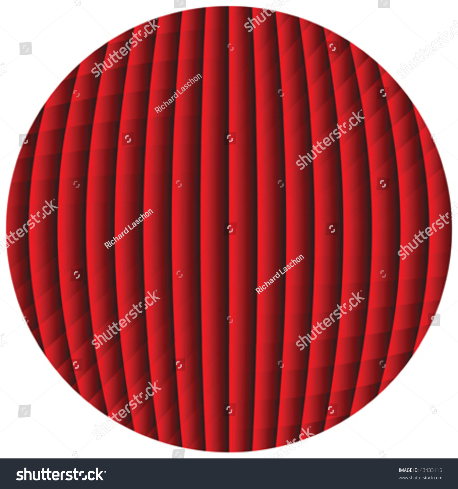 Op Art Sphere Stock Vector (Royalty Free) 43433116 | Shutterstock