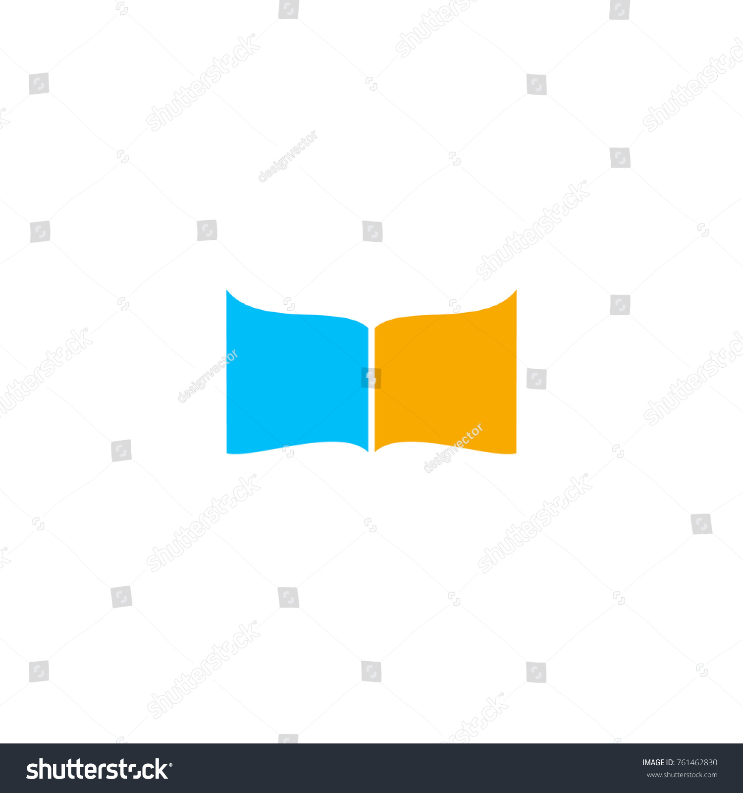 Open Book Education Vector Logo Stock Vector (Royalty Free) 761462830 ...