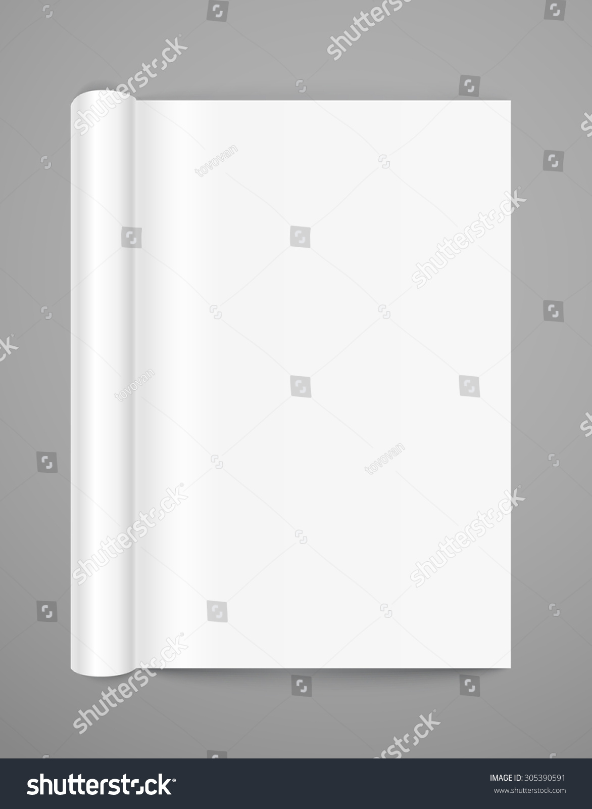 Open Book Page Template Ready Content: เวกเตอร์สต็อก (ปลอดค่าลิขสิทธิ์ ...
