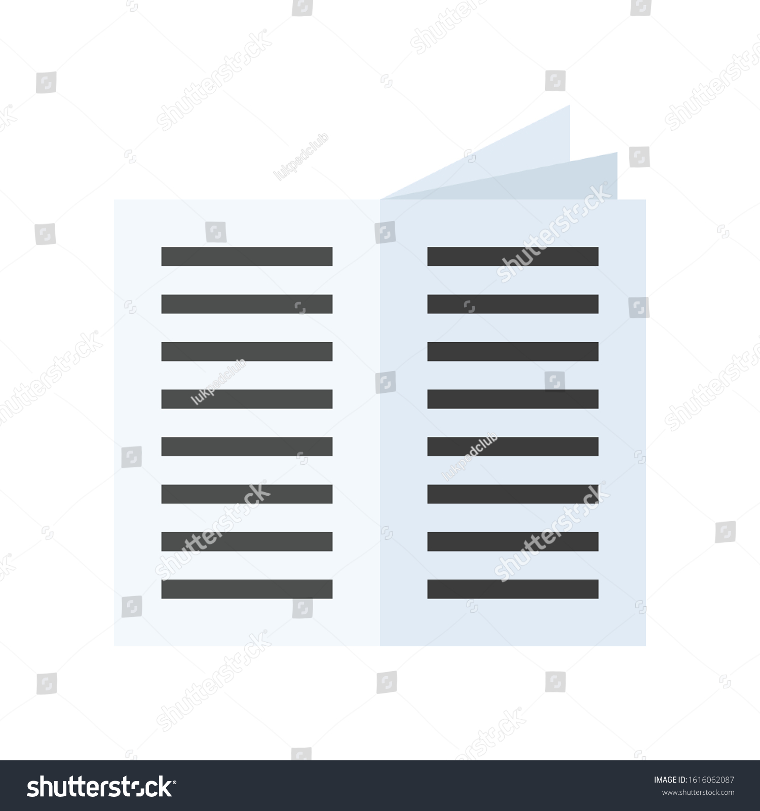 Open Book Vector Illustration Flat Design: เวกเตอร์สต็อก (ปลอดค่า ...