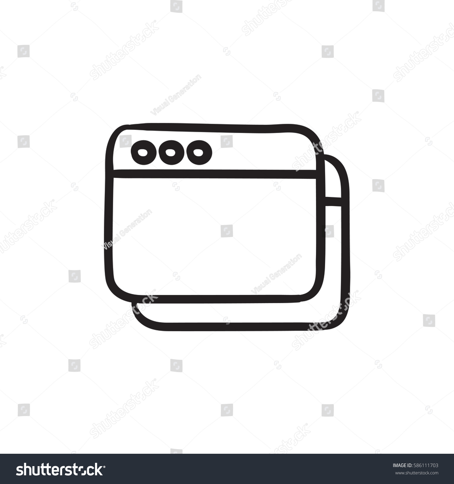 1,574 Browser window sketch Stock Illustrations, Images & Vectors ...