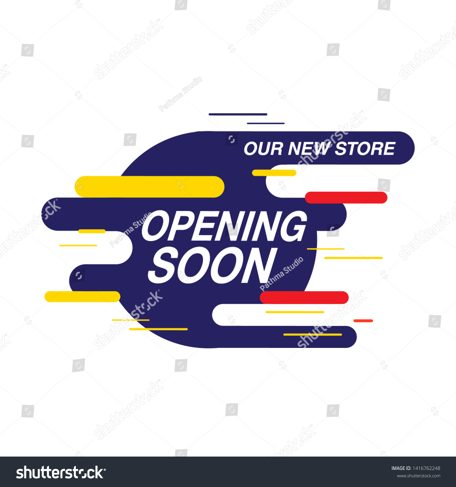 Opening Soon Background Design Template Backdrop: Vector có sẵn (miễn ...