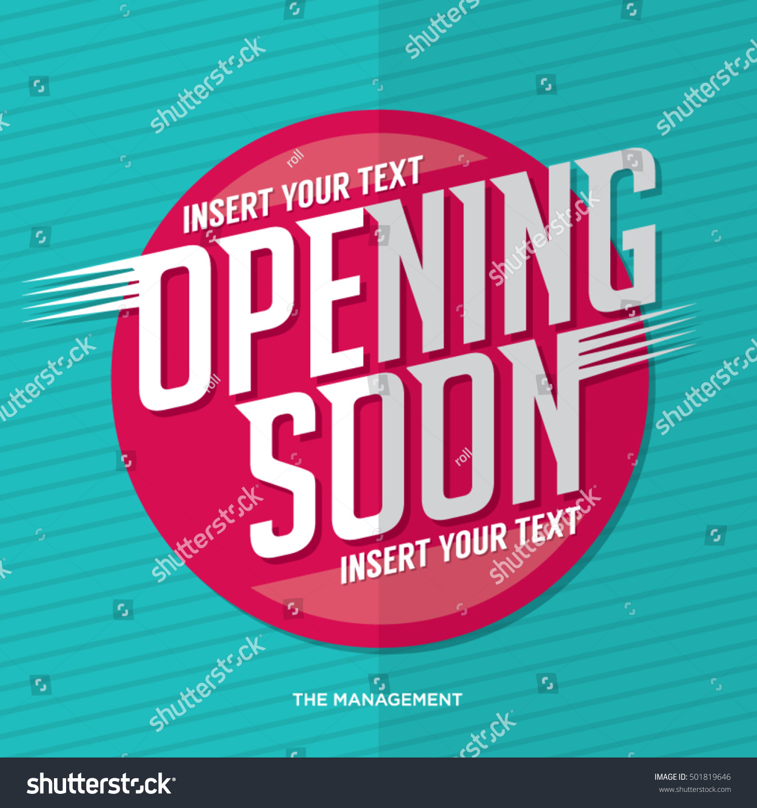 Opening Soon Signageposter Vector Stock Vector 501819646 - Shutterstock