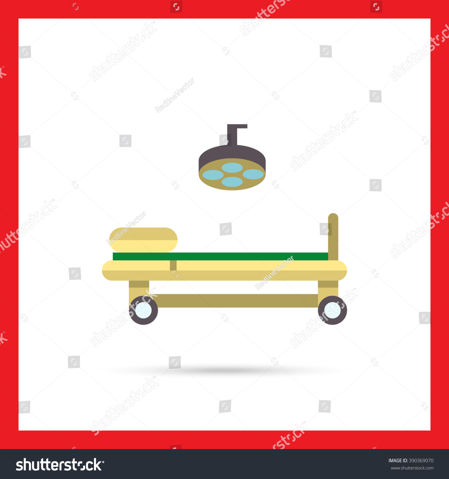 Operating Room Icon Stock Vector (Royalty Free) 390369070 | Shutterstock