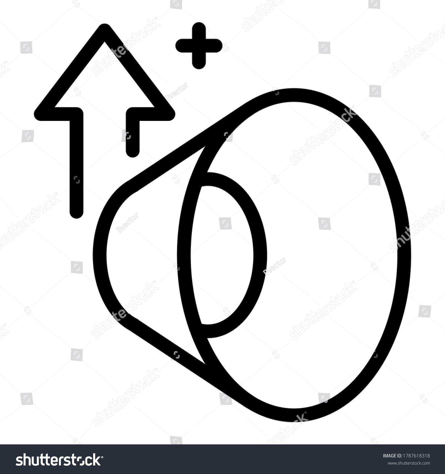 Operating System Volume Icon Outline Operating Stock Vector (Royalty ...