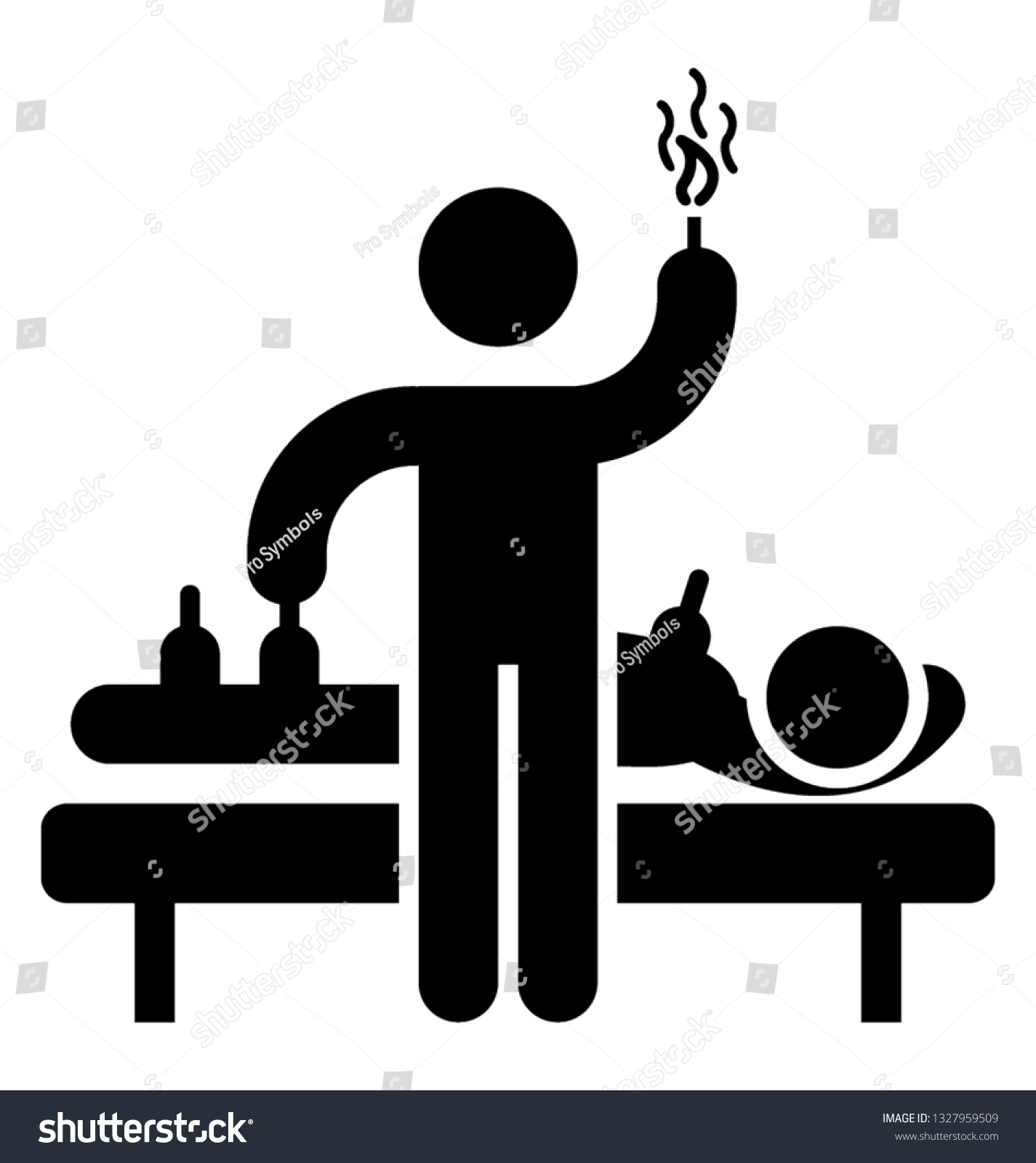 Operation Theater Vector Element Pictogram Stock Vector (Royalty Free ...