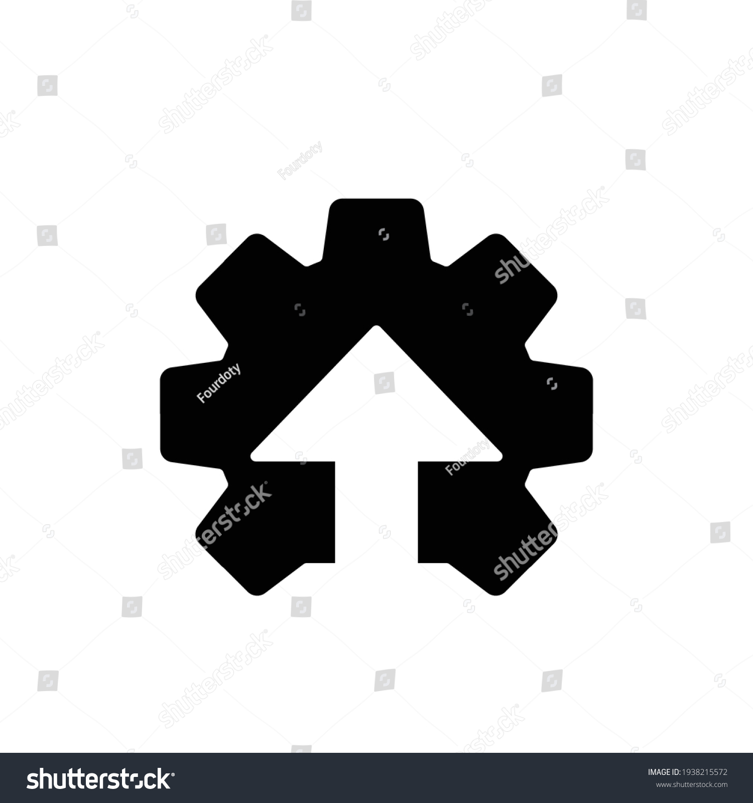Operational Excellence Glyph Icon Simple Solid Stock Vector (Royalty ...