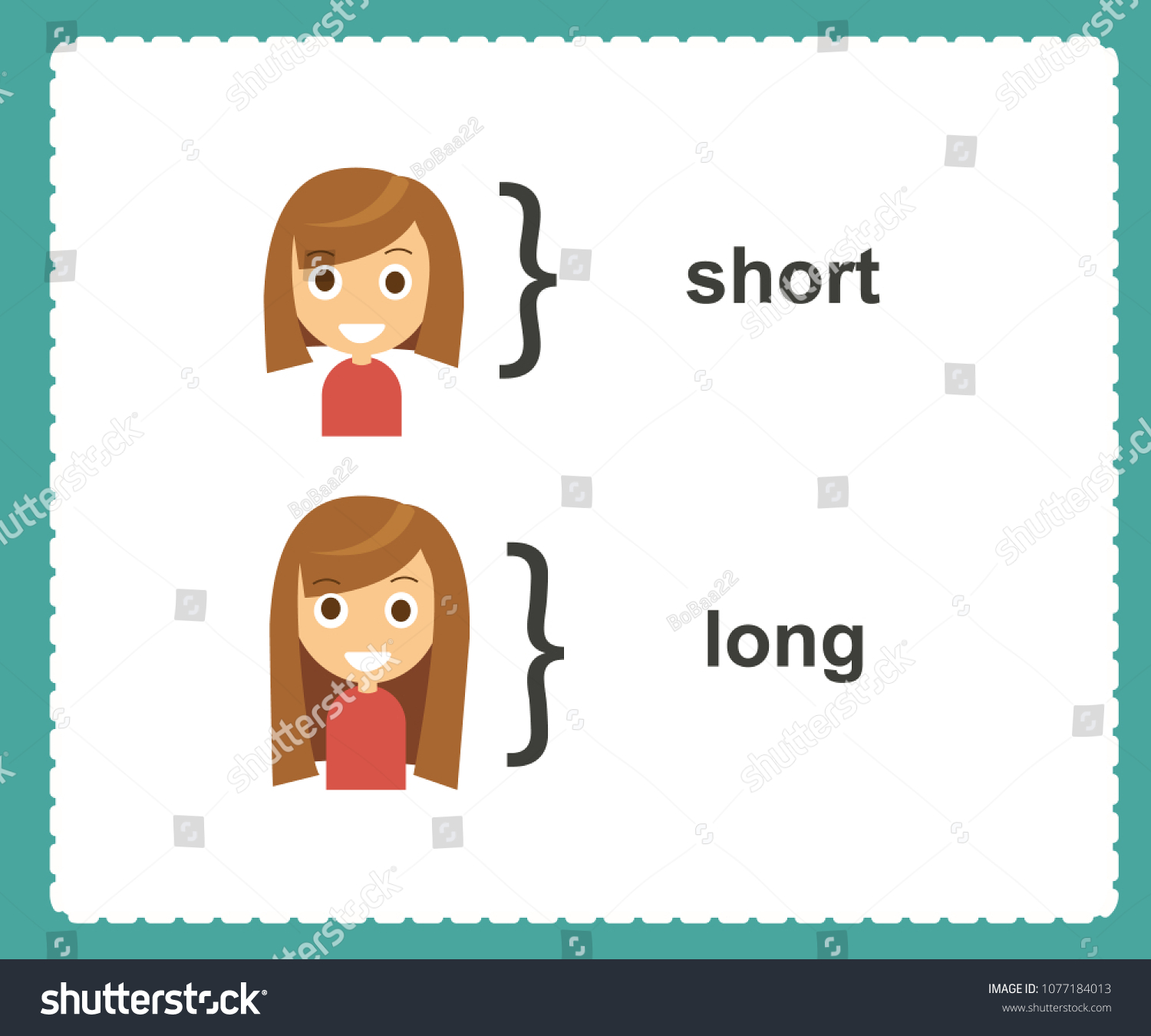 Opposite English Words Short Long Vector Stock Vector (Royalty Free ... Opposite English Words Short Long Vector Stock Vector (Royalty Free ...