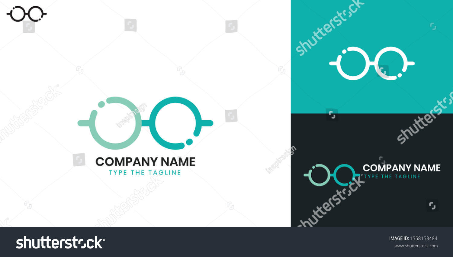 Optic Logo All Elements On This Stock Vector (Royalty Free) 1558153484