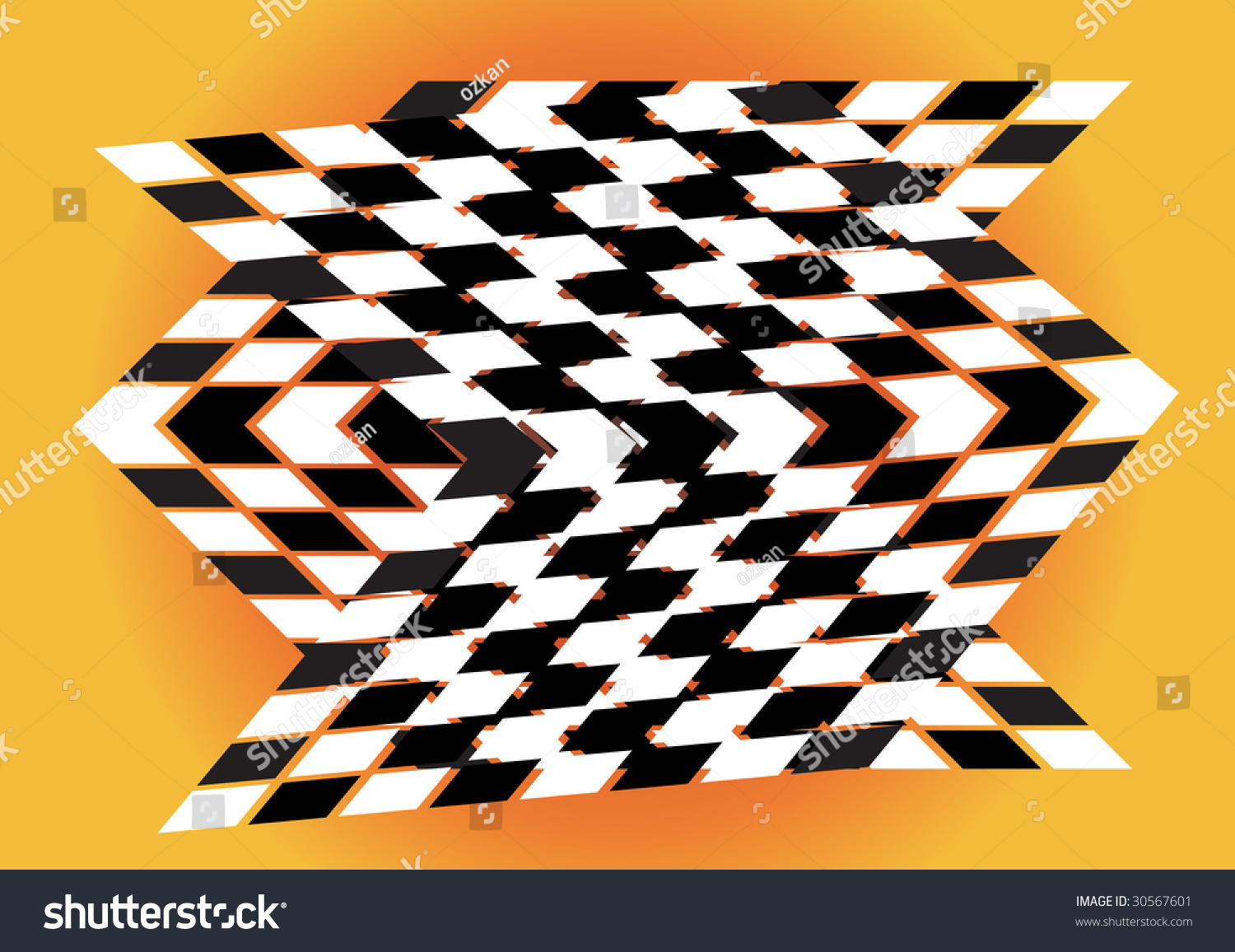 Optical Art Vector Stock Vector (Royalty Free) 30567601 | Shutterstock