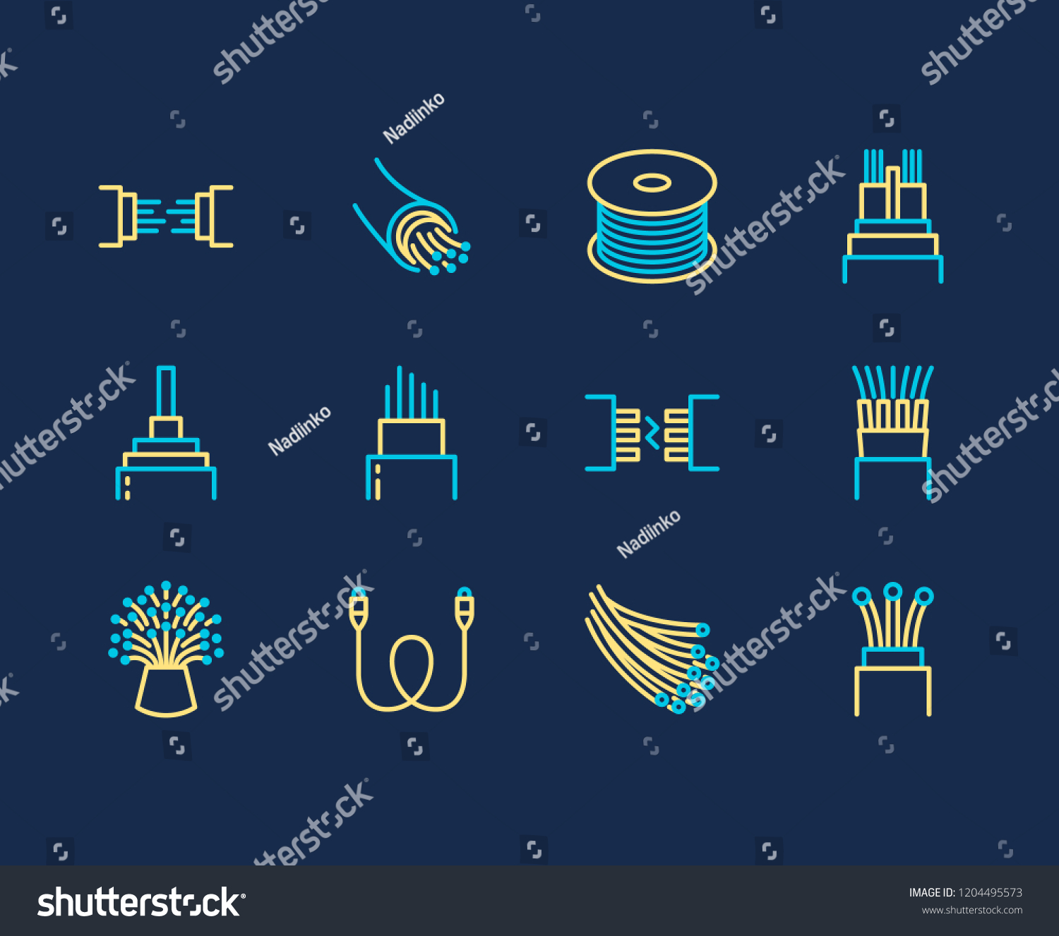 3,063 Fiber optic symbol 图片、库存照片和矢量图 | Shutterstock