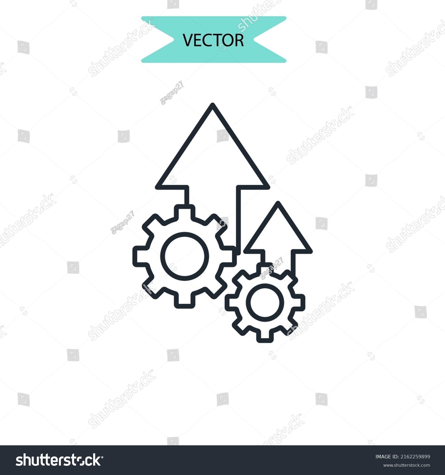 Optimism Icons Symbol Vector Elements Infographic Stock Vector (Royalty ...