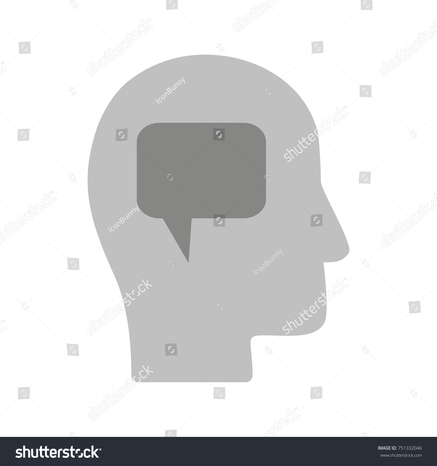 Oral Communication Stock Vector (Royalty Free) 751332046