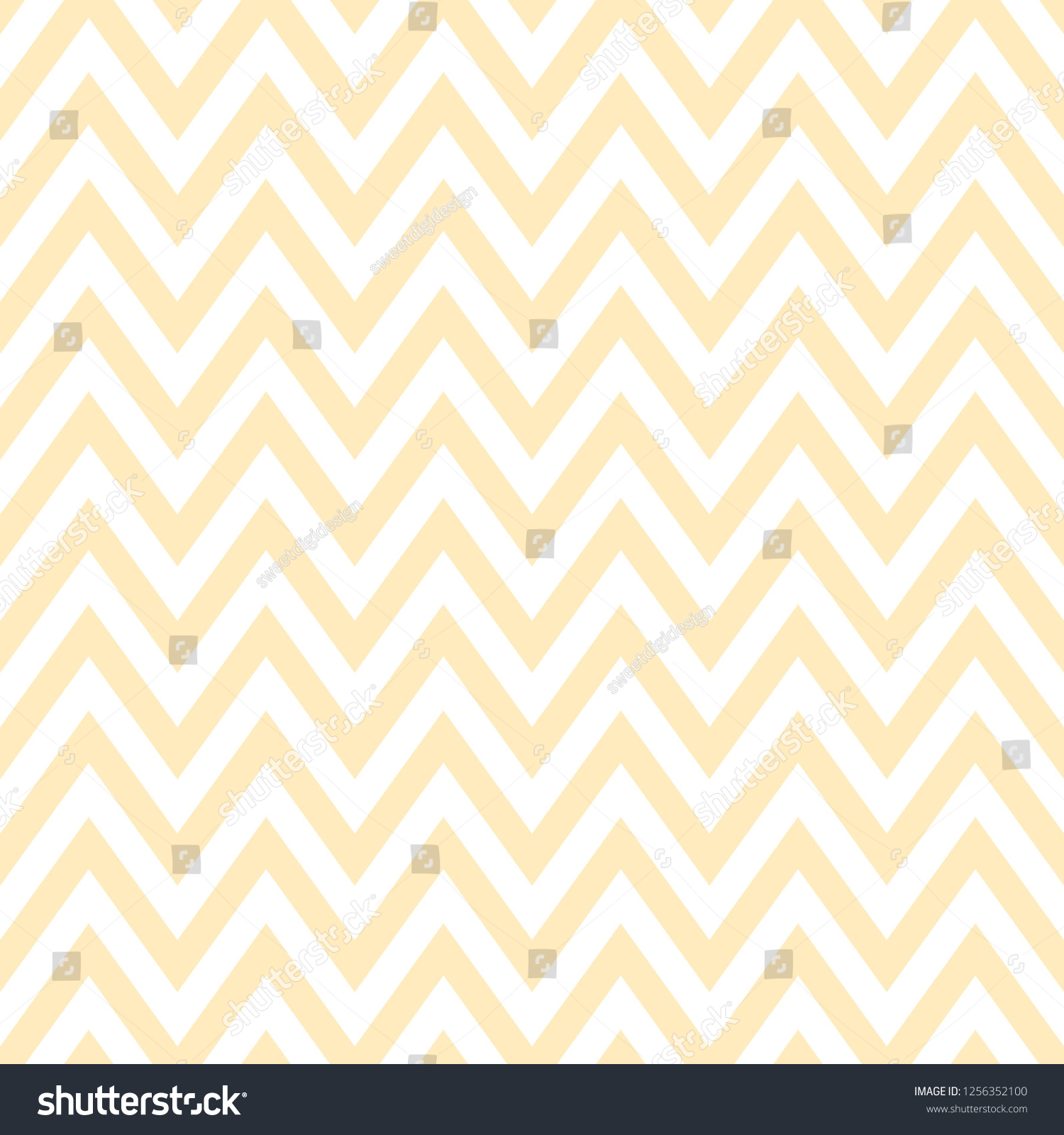Orange White Zig Zag Pattern Chevron Stock Vector (Royalty Free ...