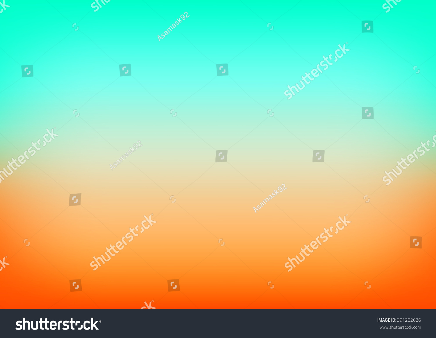 Orange Blue Gradient Background Vector Illustration: vector de stock ...