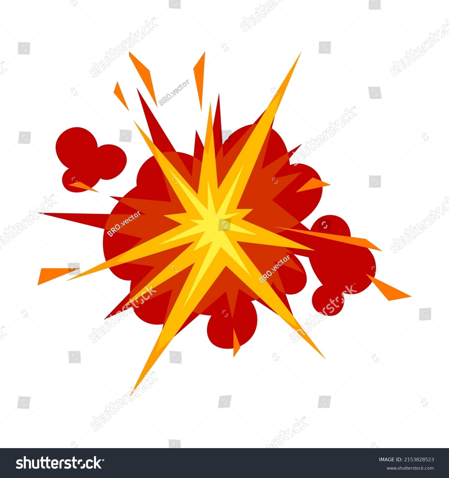 Orange Dynamite Explosive Detonation Cartoon Illustration Stock Vector ...