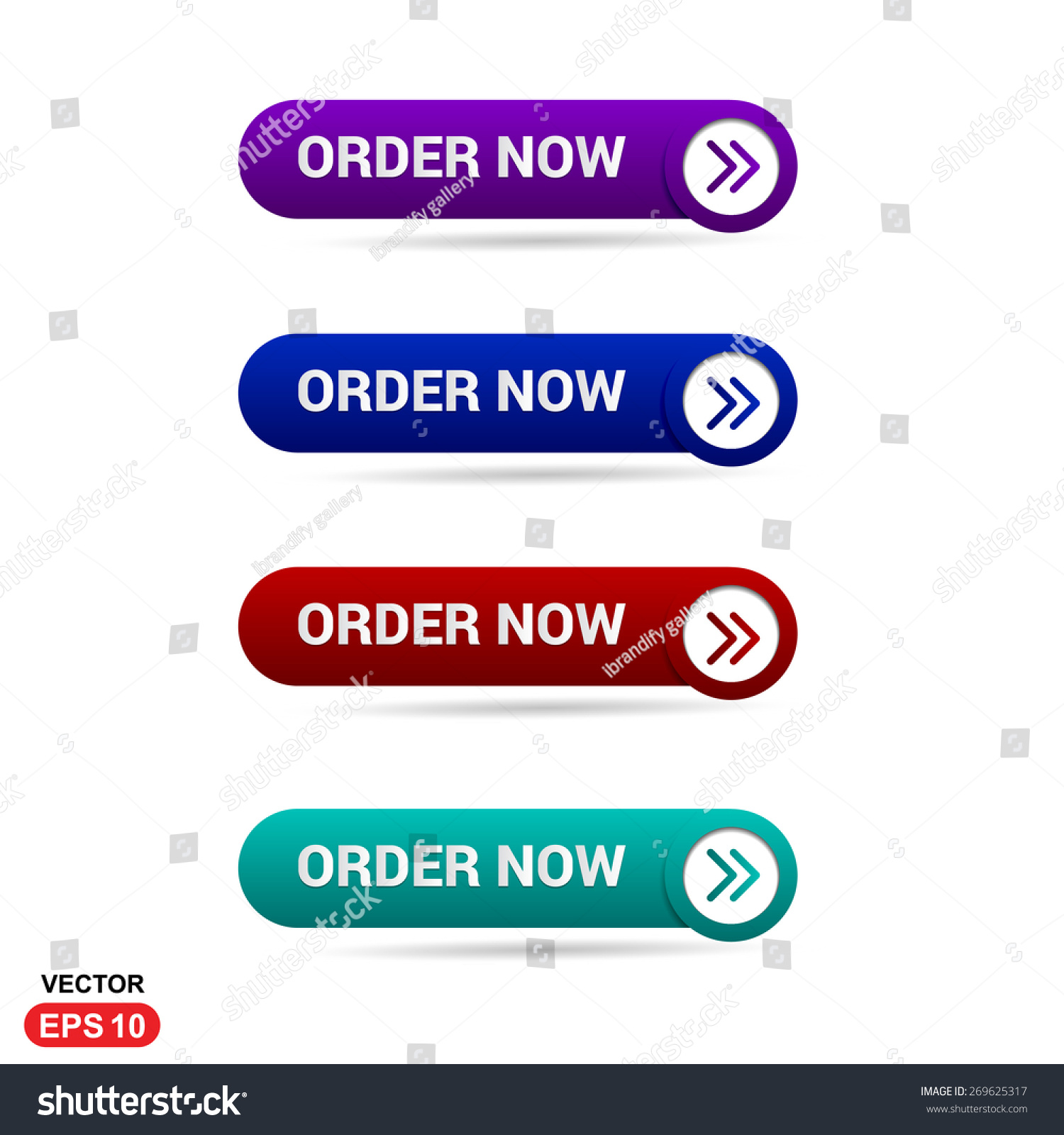Order Now Button Abstract Beautiful Text Stock Vector 269625317 ...