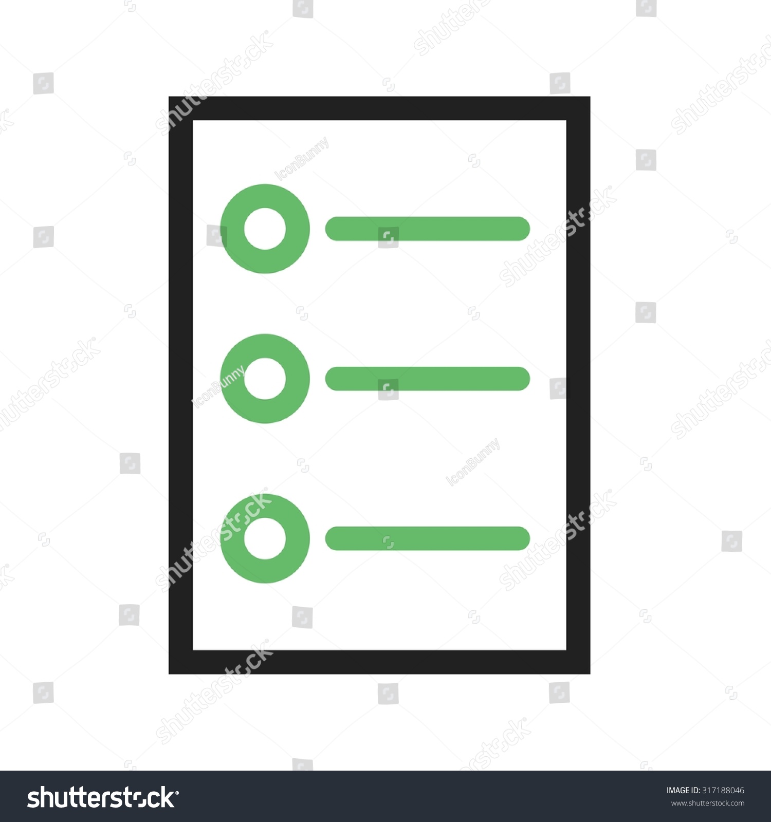 Orders Request Pattern Icon Vector Image: vector de stock (libre de ...