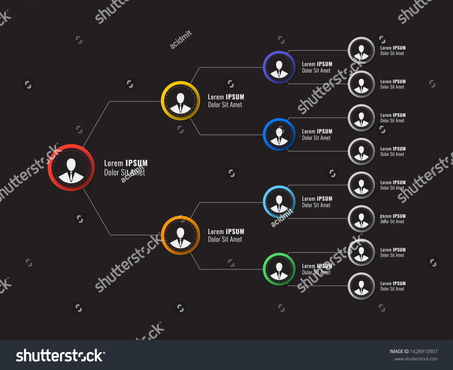 Organizational Structure Company Business Hierarchy Infographic 스톡 벡터 ... Organizational Structure Company Business Hierarchy Infographic 스톡 벡터 ...