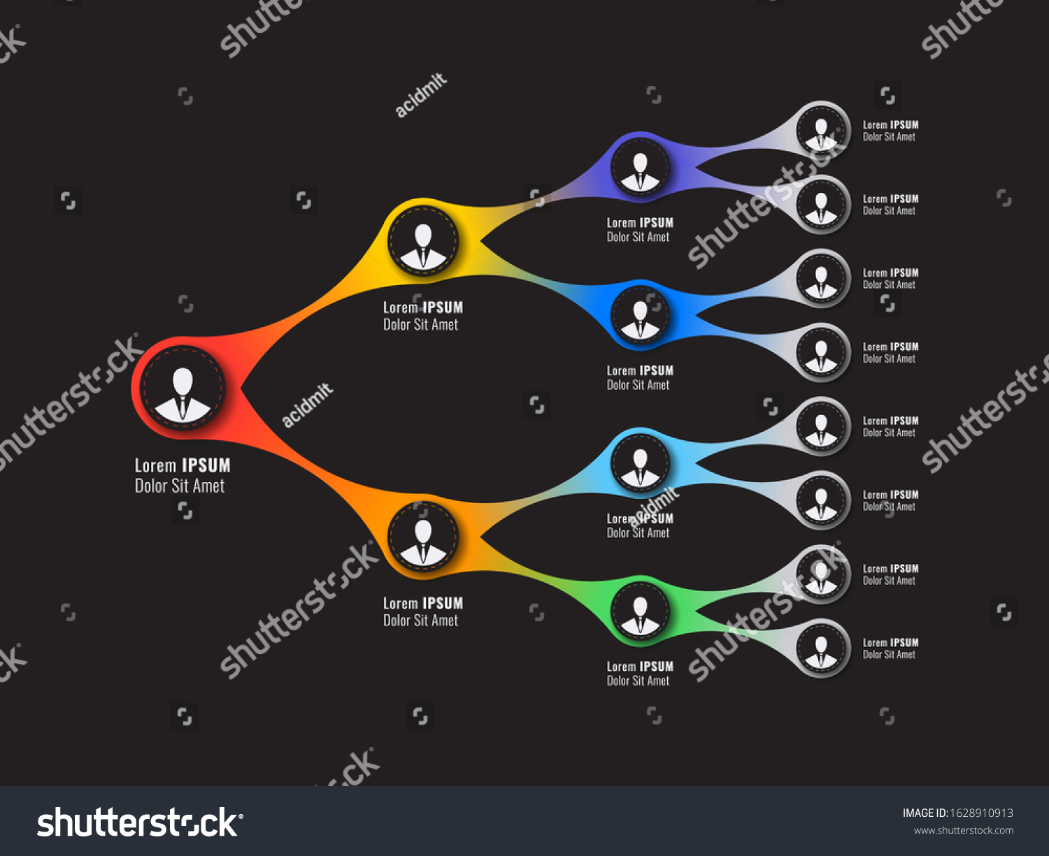 Organizational Structure Company Business Hierarchy Infographic 스톡 벡터 ... Organizational Structure Company Business Hierarchy Infographic 스톡 벡터 ...