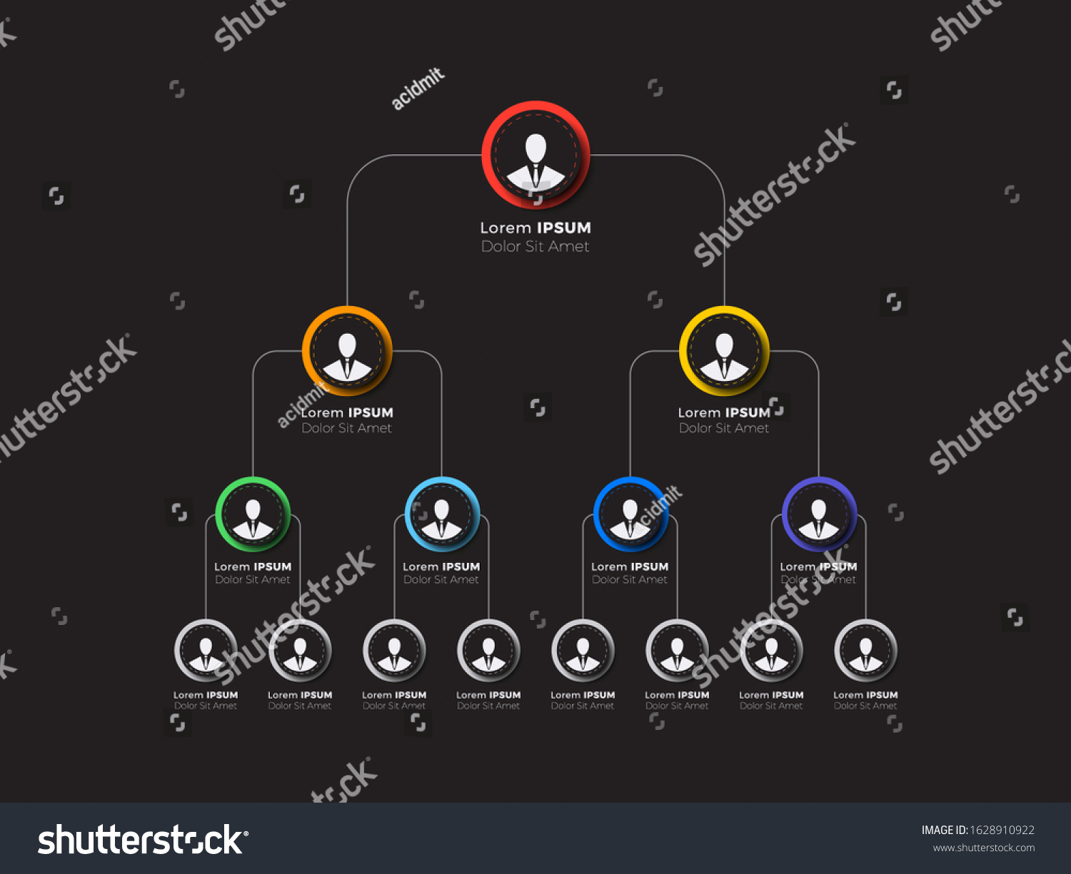 Organizational Structure Company Business Hierarchy Infographic 스톡 벡터 ... Organizational Structure Company Business Hierarchy Infographic 스톡 벡터 ...