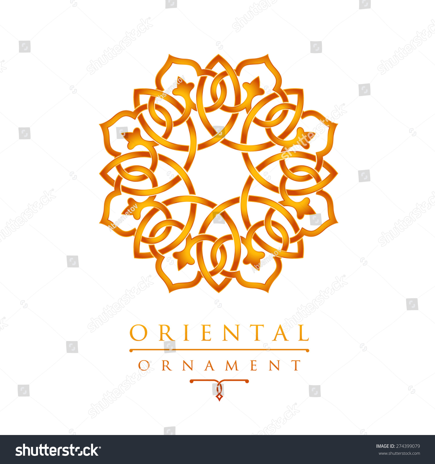 Orient Ornamental Sign Stock Vector (Royalty Free) 274399079 | Shutterstock