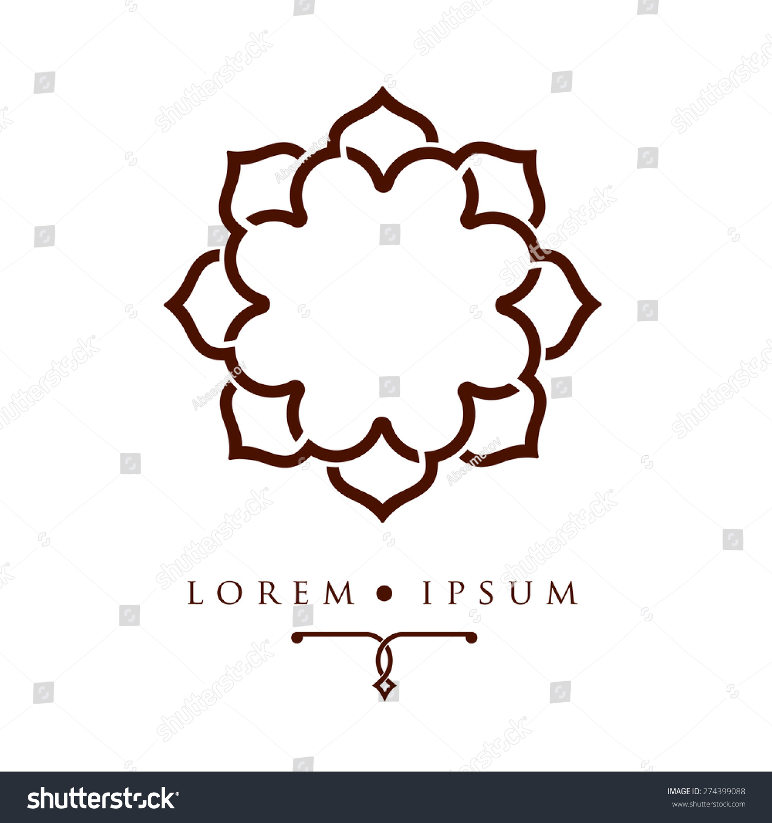 Orient Ornamental Sign Stock Vector (Royalty Free) 274399088 | Shutterstock