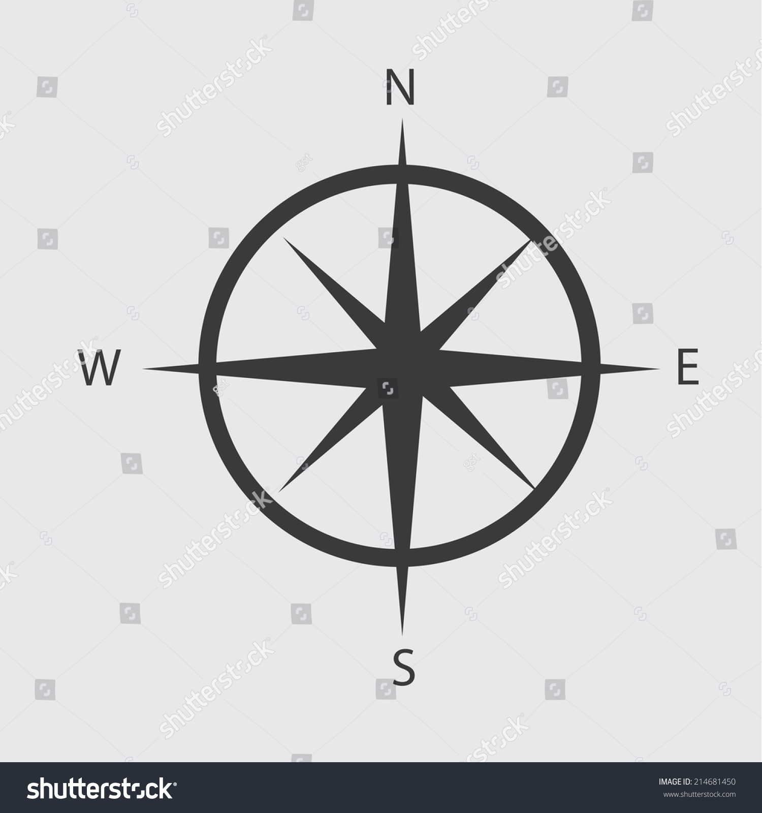 Orientation Design Over Gray Background Vector Stock Vector (Royalty ...