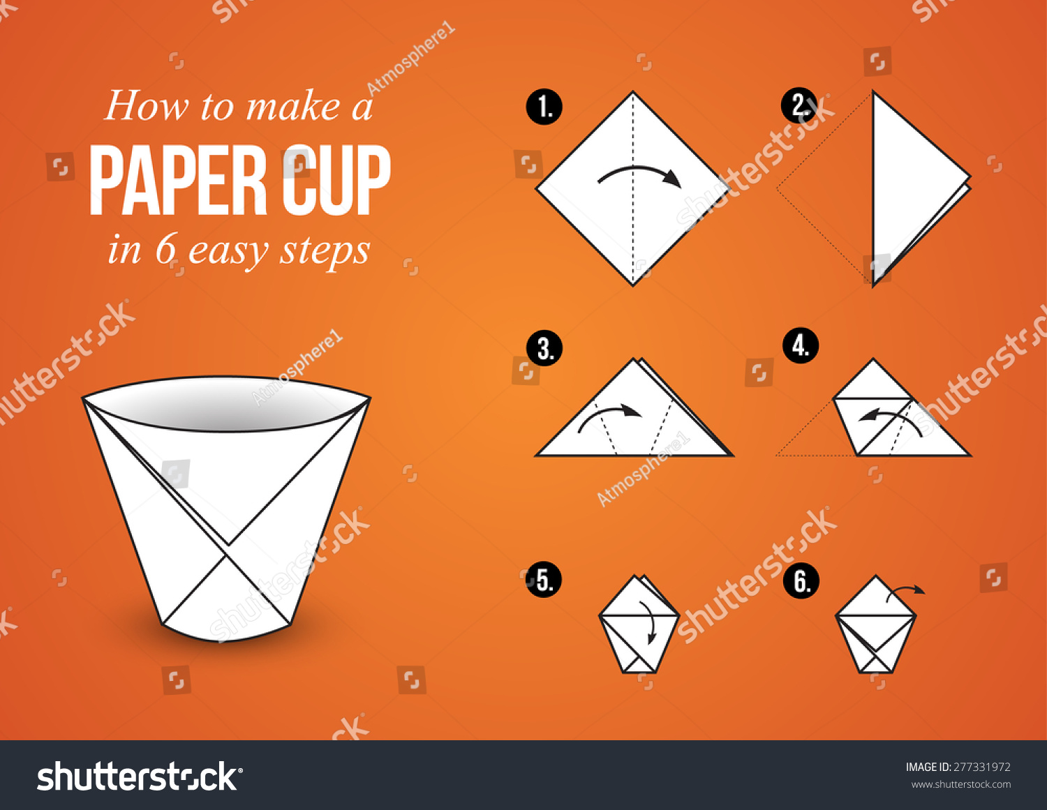 3,978 Origami cup Images, Stock Photos & Vectors | Shutterstock