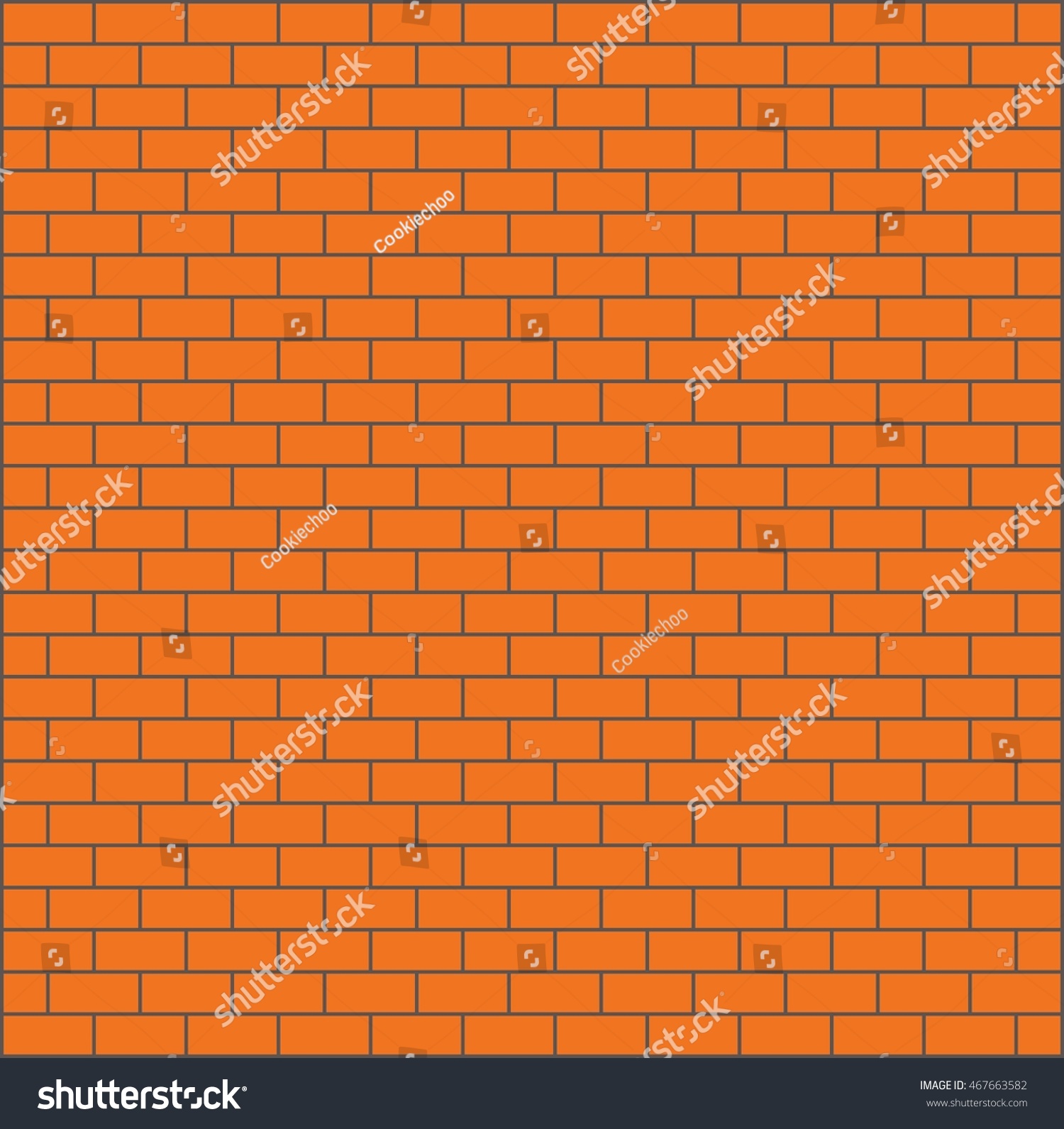 Original Brick Wall Background Vector Art Stock Vector (Royalty Free ...