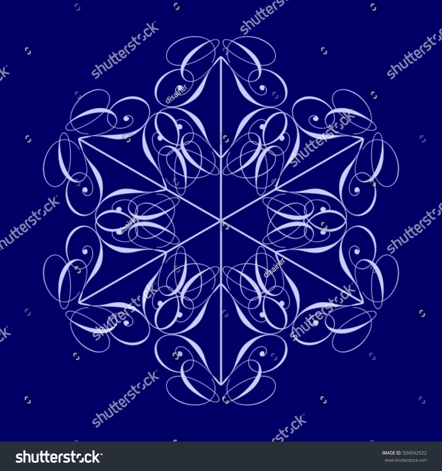 Ornament Vector Illustration Stock Vector (Royalty Free) 504042922