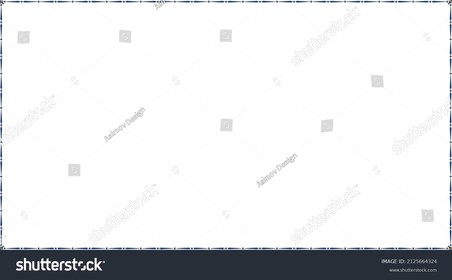 Ornaments Border Transparent Background Stock Vector (Royalty Free ...