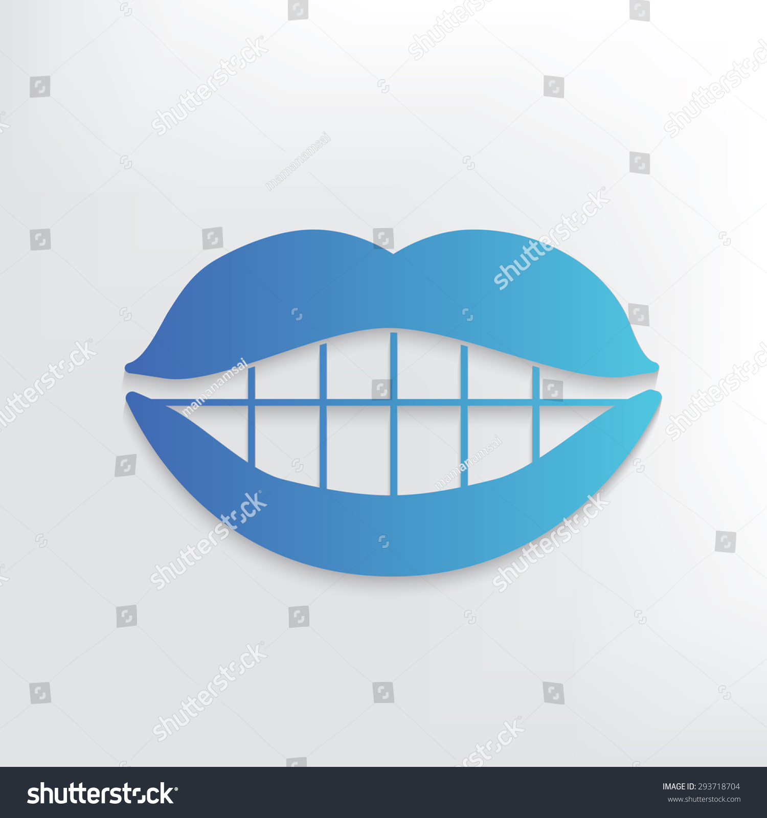 Orthodontics Symbol Designclean Vector Stock Vector (Royalty Free ...