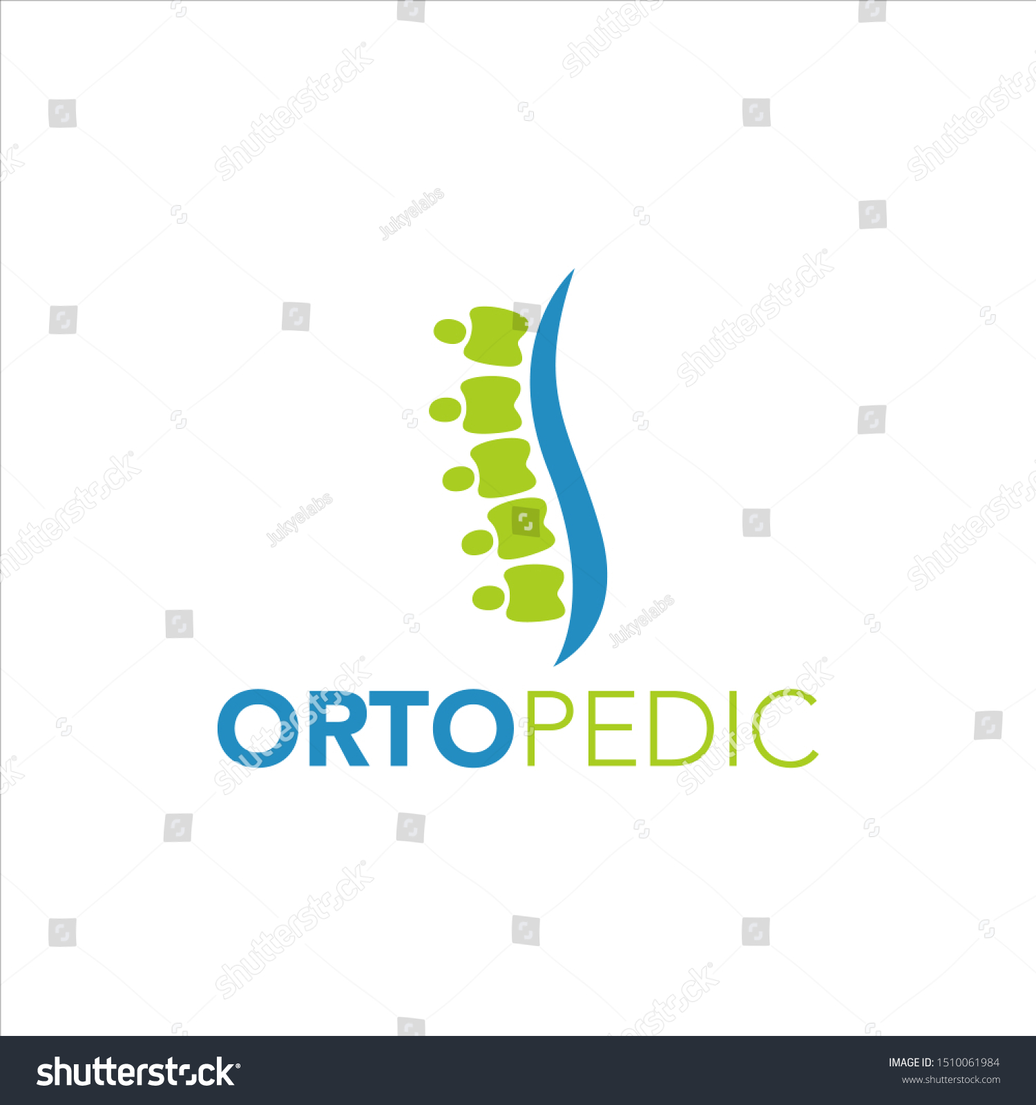 Orthopedic Logo Design Vector Template Stock Vector (Royalty Free ...