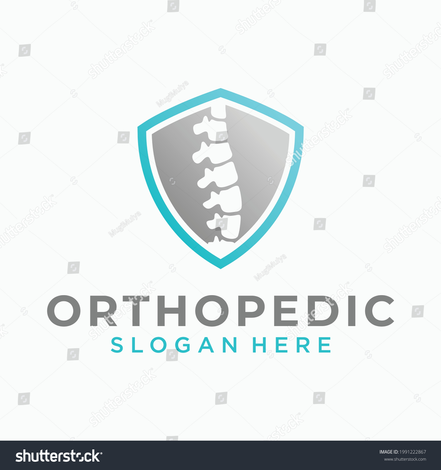 Orthopedic Logo Design Vector Template Stock Vector (Royalty Free ...