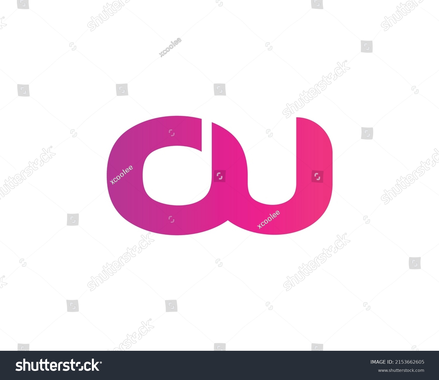 Ou Logo Design Vector Template Stock Vector (Royalty Free) 2153662605 ...
