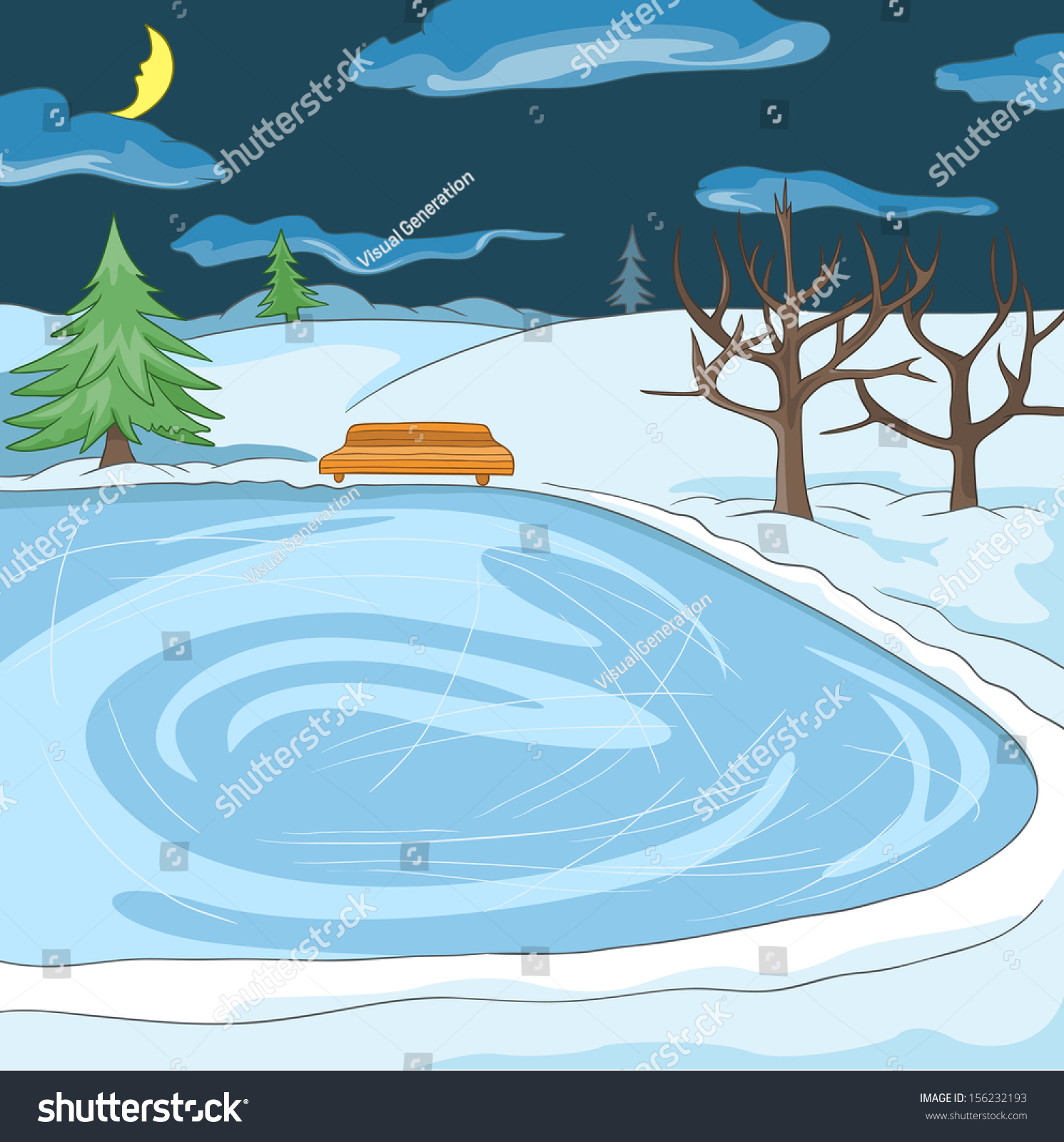 6,526 Ice skating rink cartoon 이미지, 스톡 사진 및 벡터 | Shutterstock
