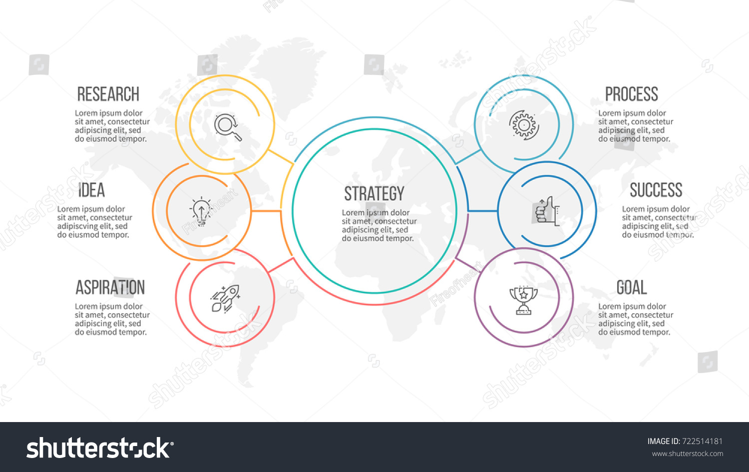 1,621 6 point process Stock Vectors, Images & Vector Art | Shutterstock