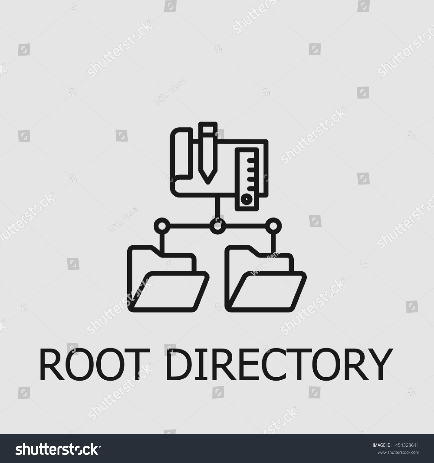 105 Root directory icon Images, Stock Photos & Vectors | Shutterstock