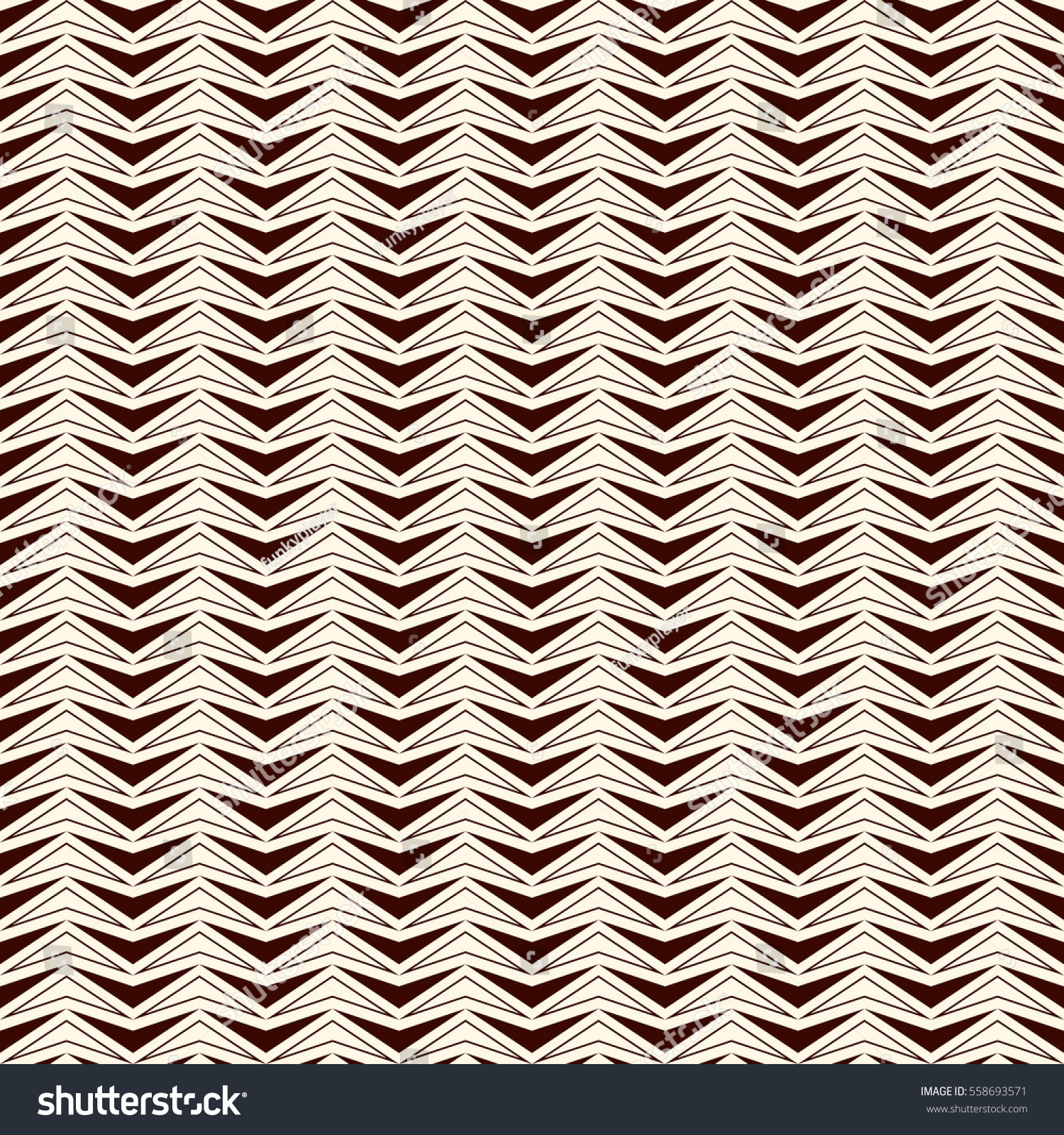 Outline Zigzag Abstract Background Red Colors Stock Vector 558693571 ...