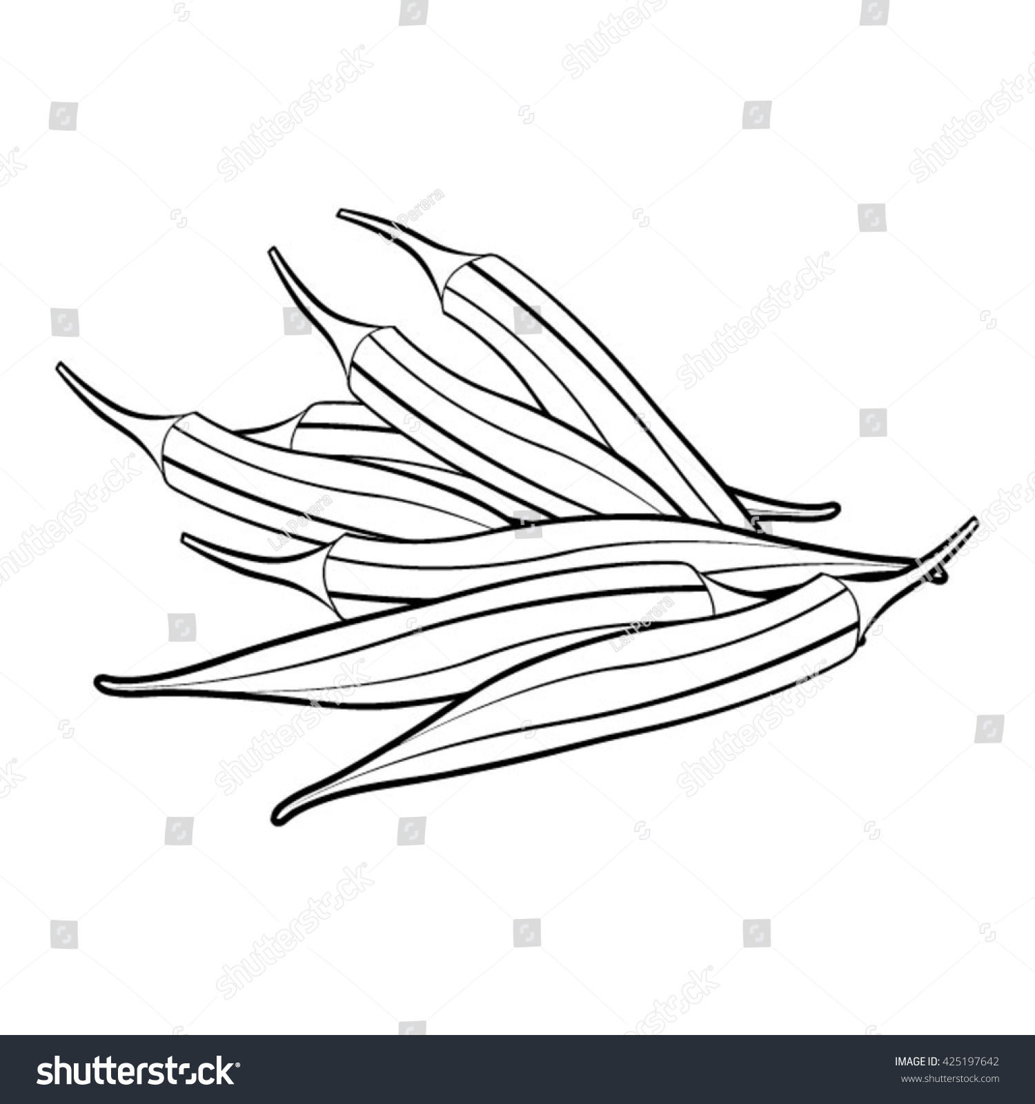 4,081 imágenes de Lady finger outline - Imágenes, fotos y vectores de ...