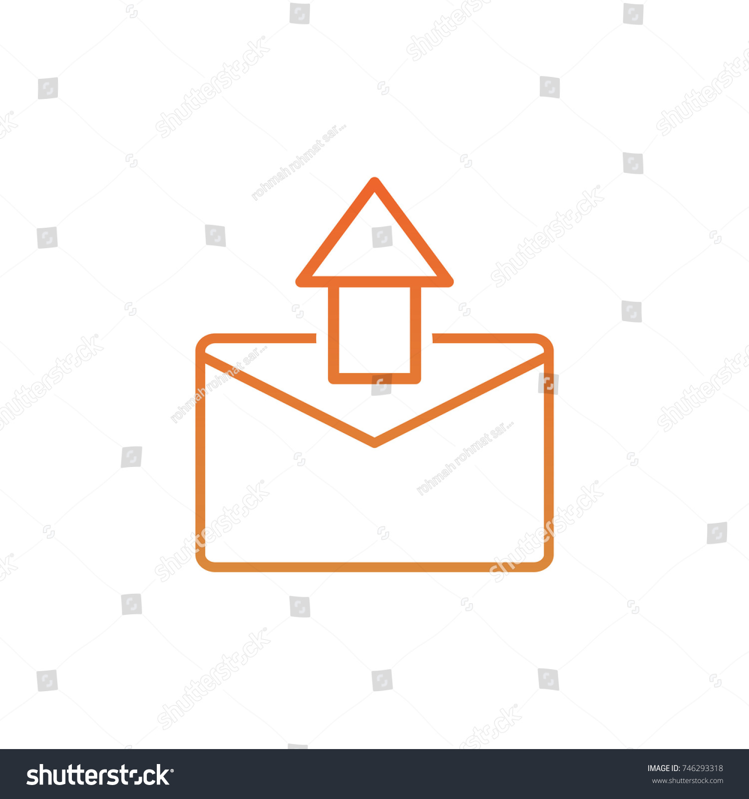 Output Message Icon Logo Vector Design Stock Vector (Royalty Free ...