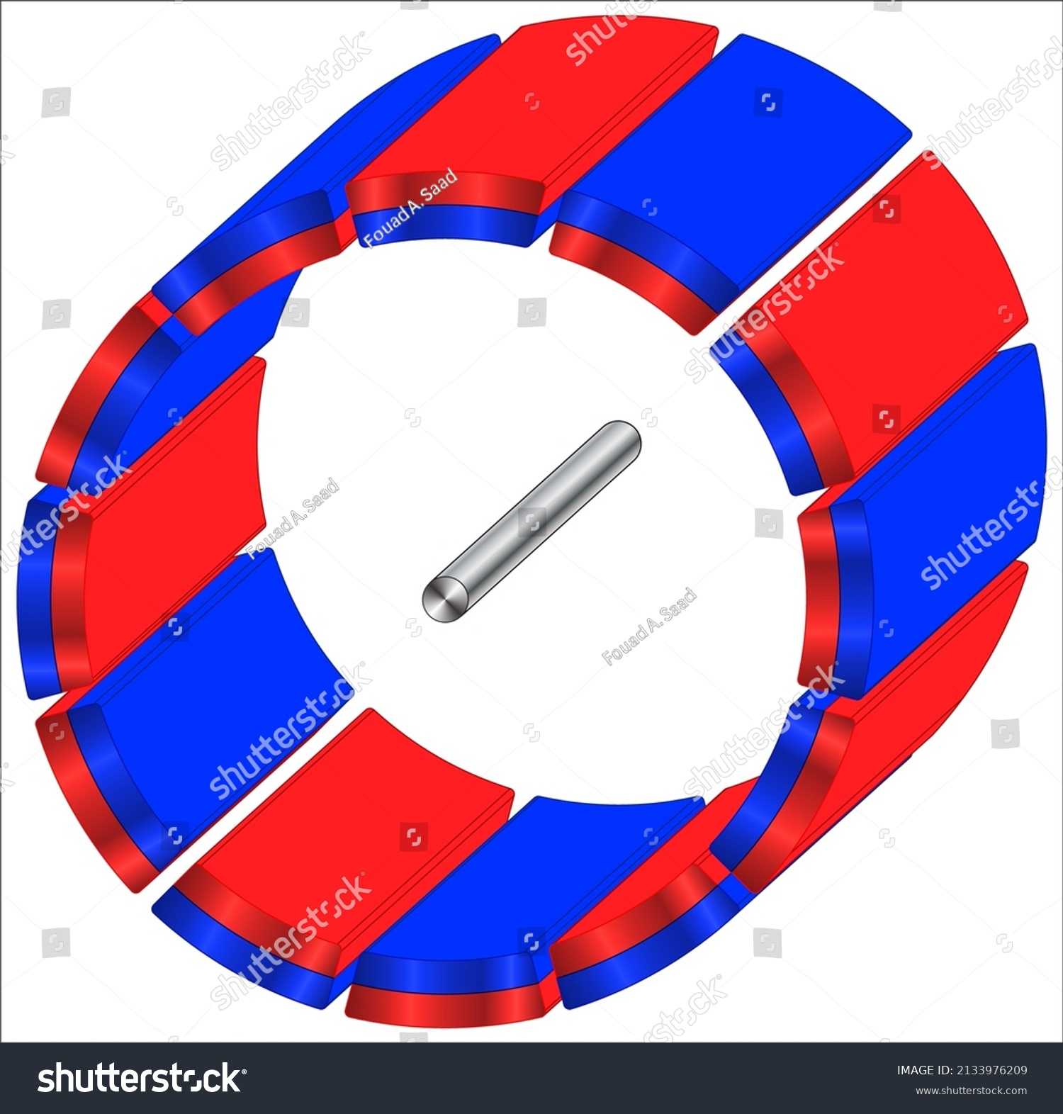 Outrunner Vs Brushless Motor Stator Stock Vector (Royalty Free ...